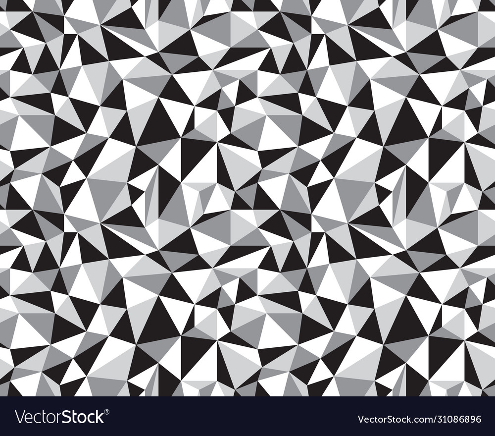 Seamless polygonal pattern Royalty Free Vector Image