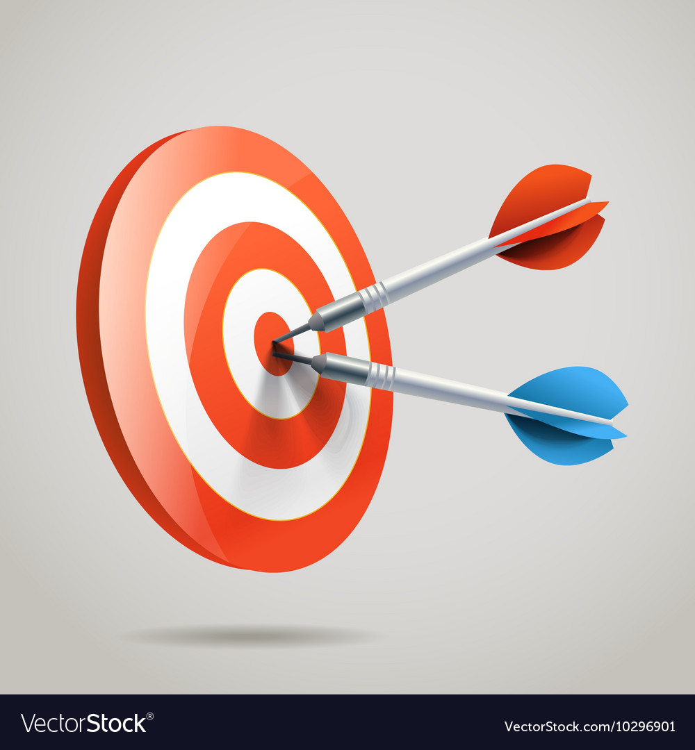 Darts Royalty Free Vector Image - VectorStock