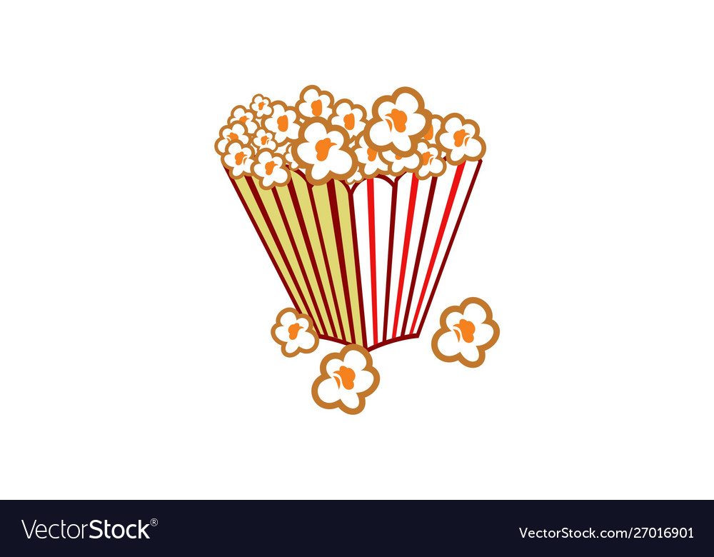 Popcorn Royalty Free Vector Image - VectorStock