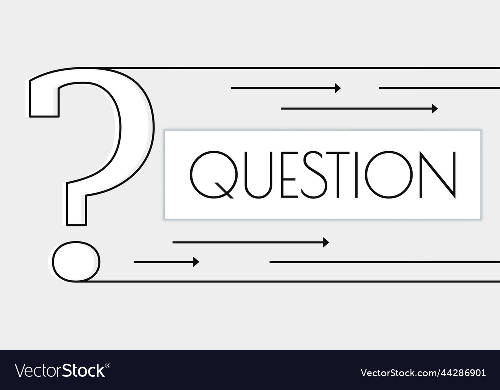 Question marks concept Royalty Free Vector Image