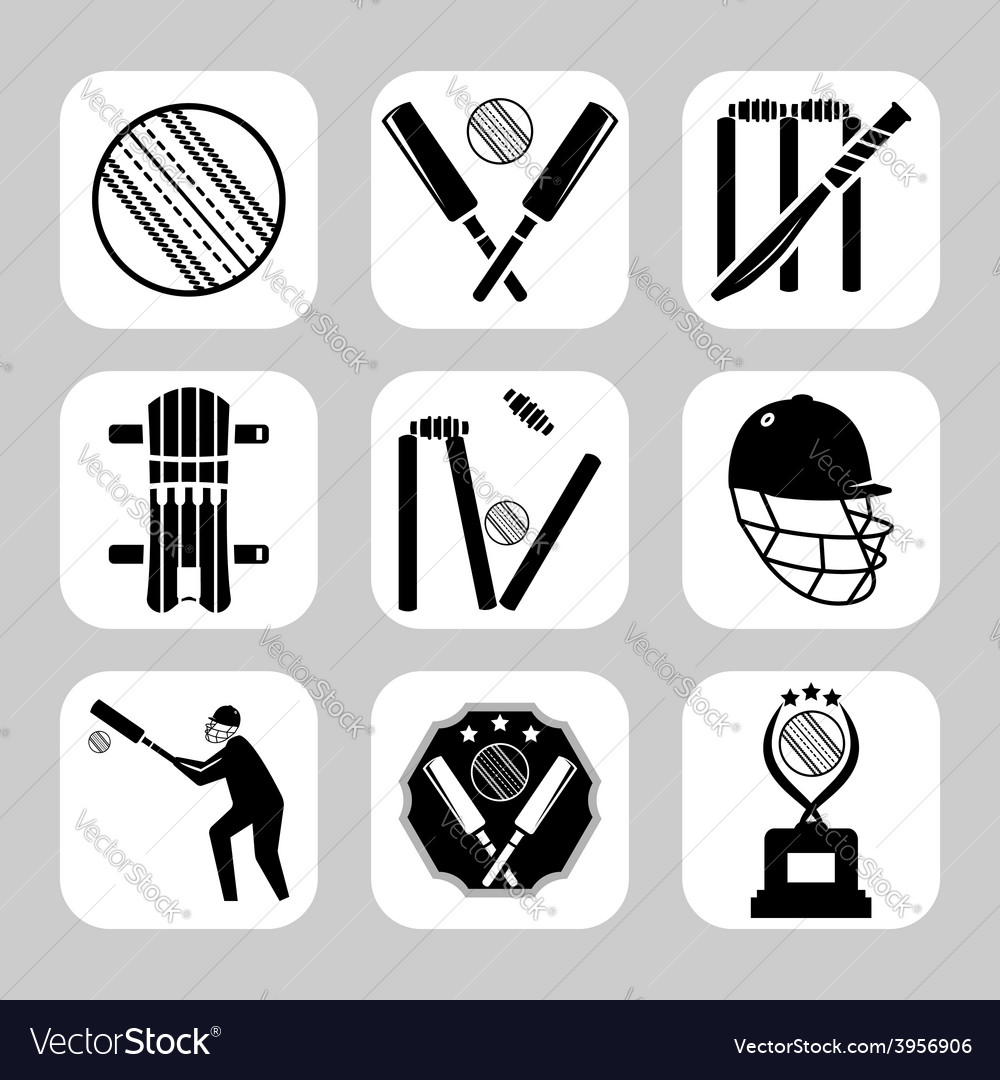 Cricket Royalty Free Vector Image - VectorStock