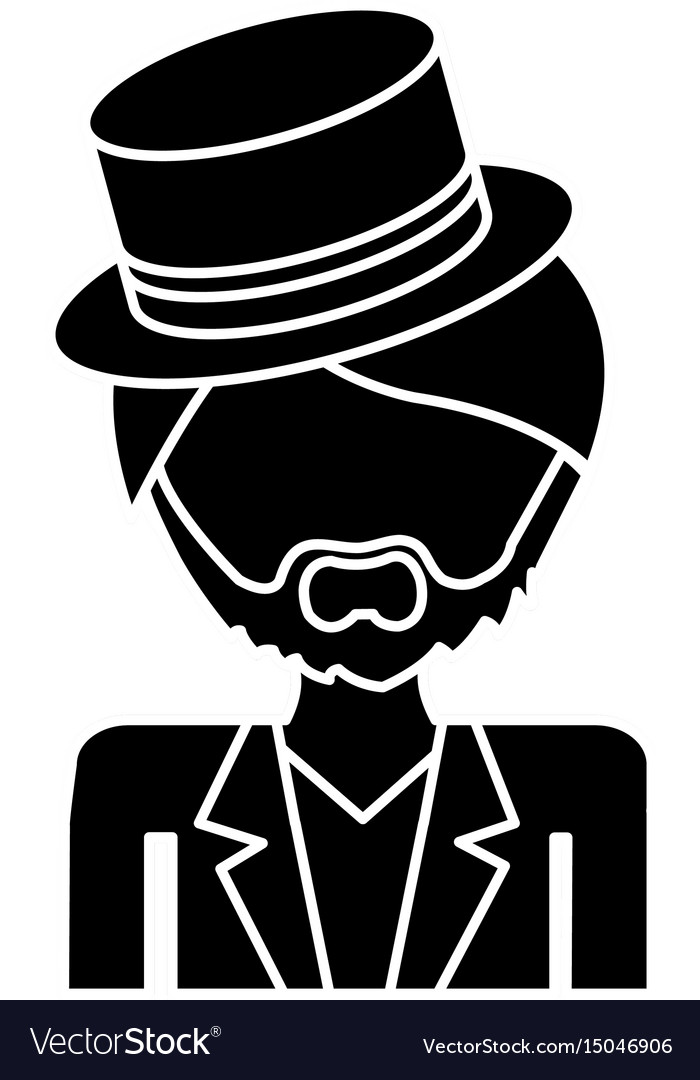 Hat accessory icon Royalty Free Vector Image - VectorStock