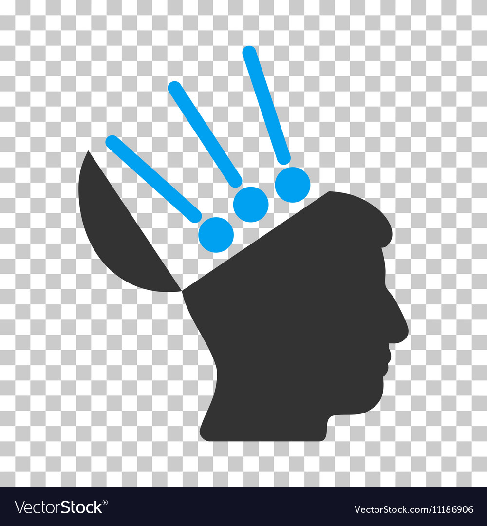 Open mind interface icon Royalty Free Vector Image