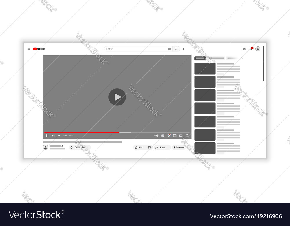 Zhytomyr ukraine - january 31 2023 youtube Vector Image