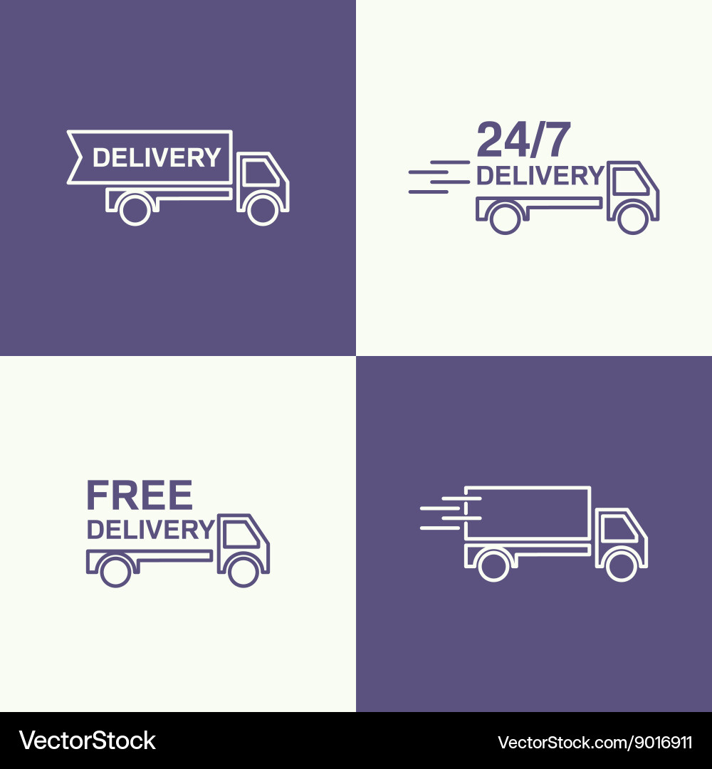 Freight transport Royalty Free Vector Image - VectorStock