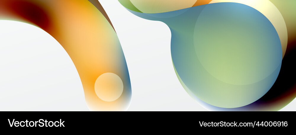 Fluid abstract background liquid color gradients Vector Image