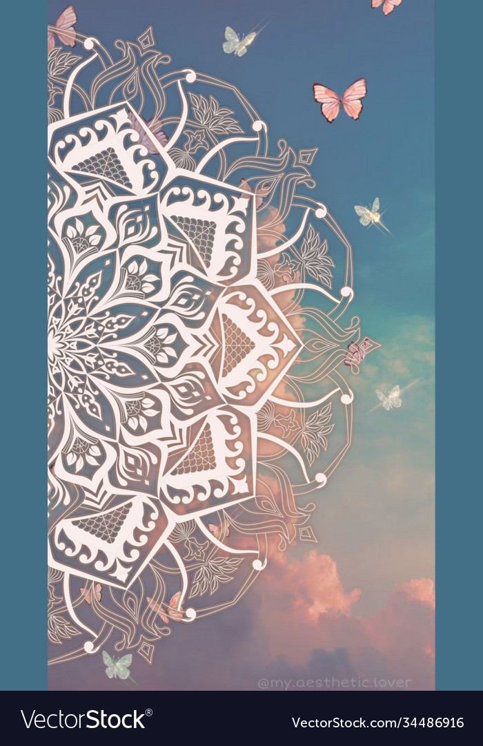 Mandala entangle Royalty Free Vector Image - VectorStock