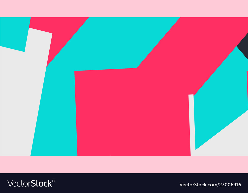 Pattern with a colored box white background Vector Image