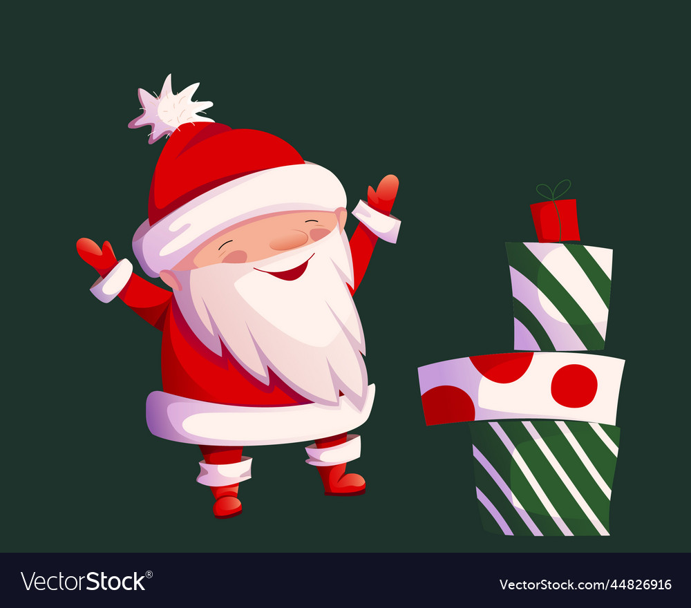 Santa Royalty Free Vector Image - VectorStock