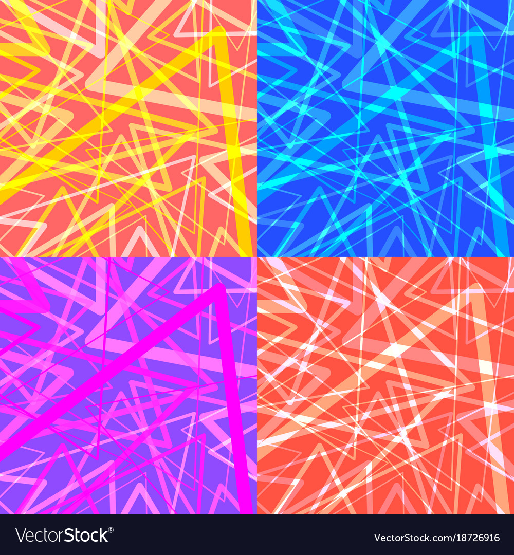 Set abstract background Royalty Free Vector Image