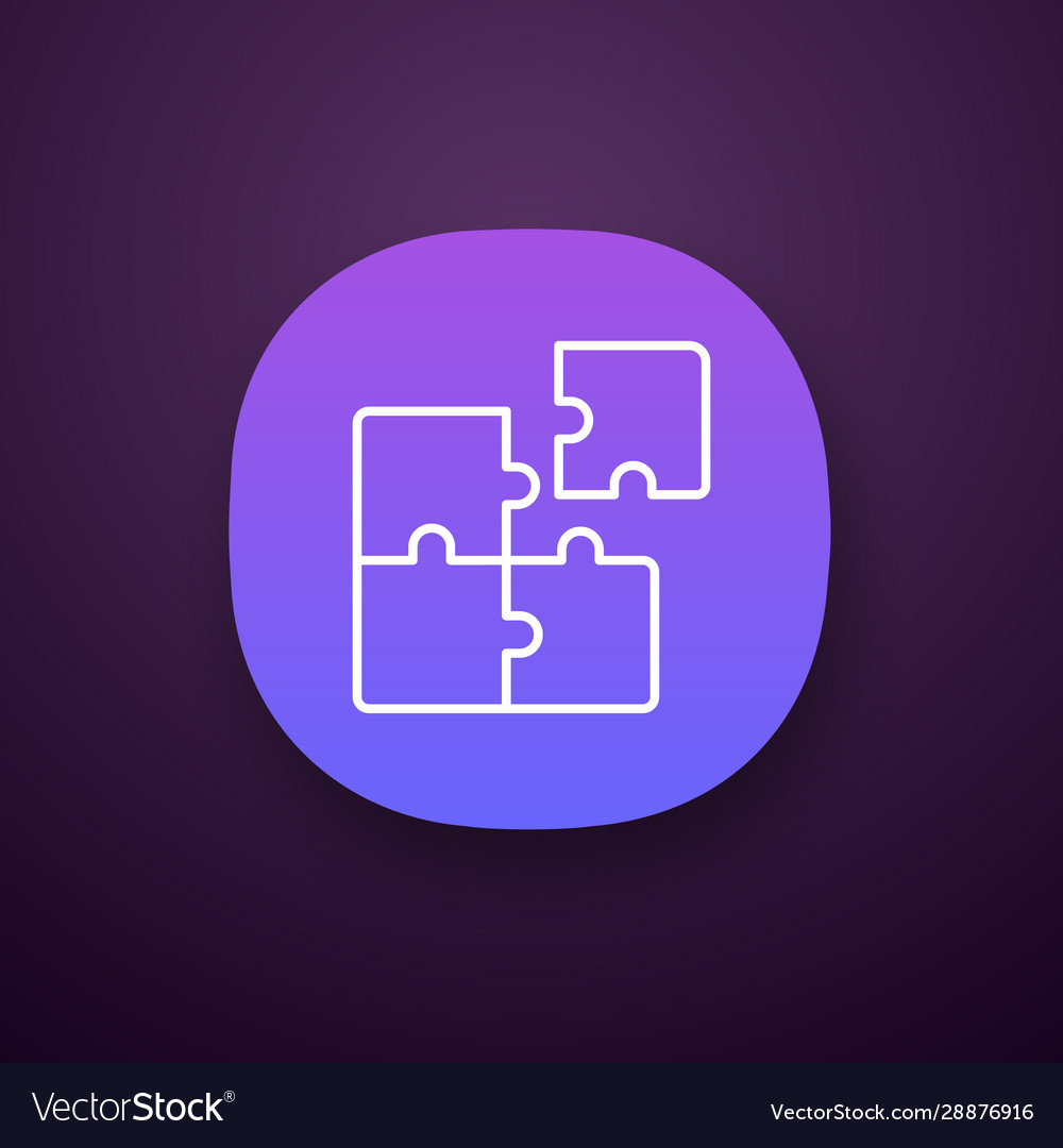 Teamwork app icon Royalty Free Vector Image - VectorStock