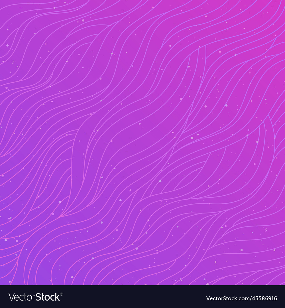 Waves purple pattern Royalty Free Vector Image