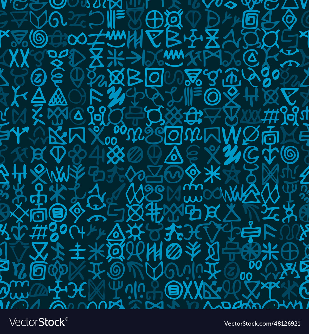 Futuristic cyberspace code digital alien matrix Vector Image