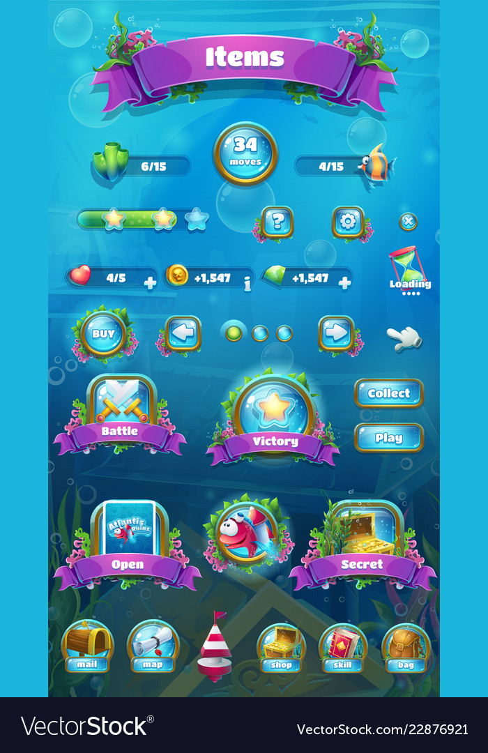 Mobile format item screen Royalty Free Vector Image