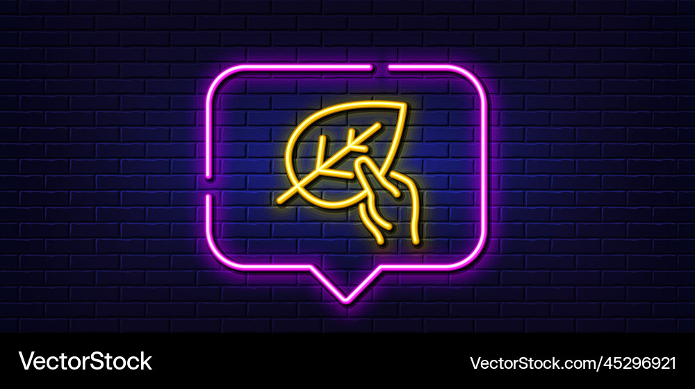 Organic tested line icon bio cosmetics sign Vector Image