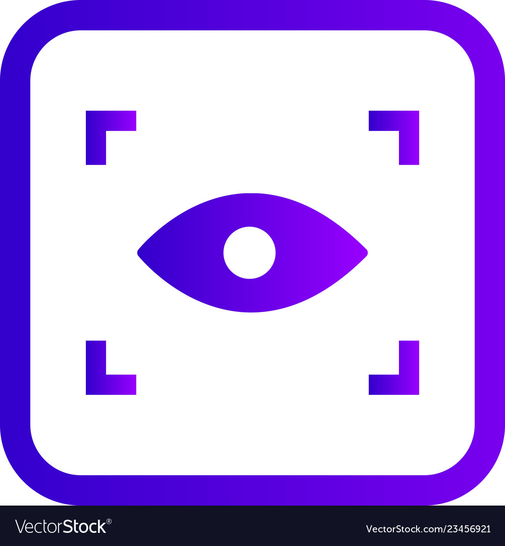 Scan icon Royalty Free Vector Image - VectorStock