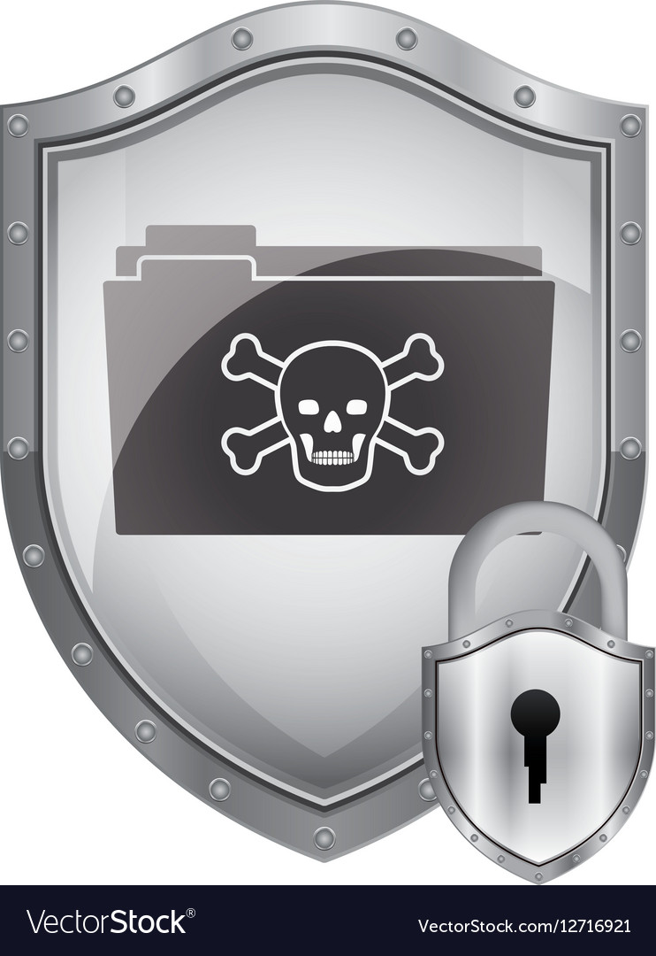 Security system technology Royalty Free Vector Image