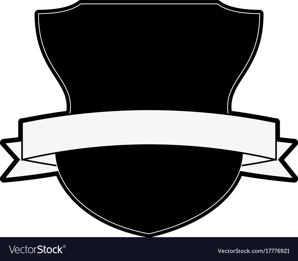 Shield badge icon image Royalty Free Vector Image
