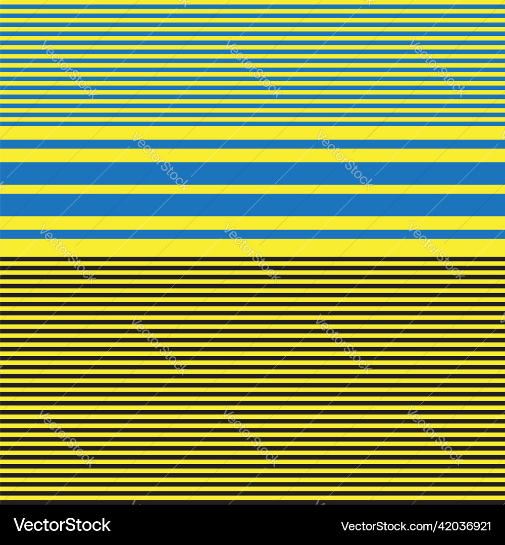 Yellow double striped seamless pattern design Vector Image