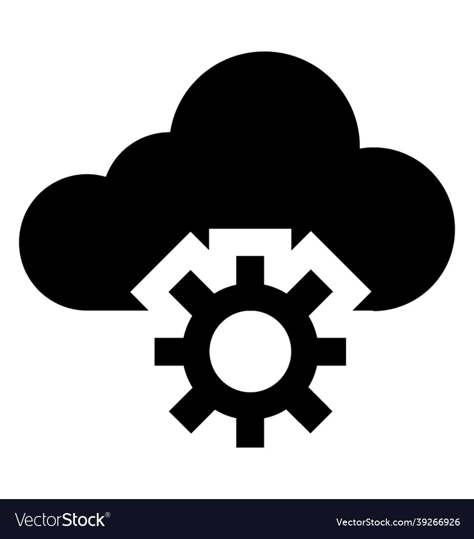 Cloud services Royalty Free Vector Image - VectorStock