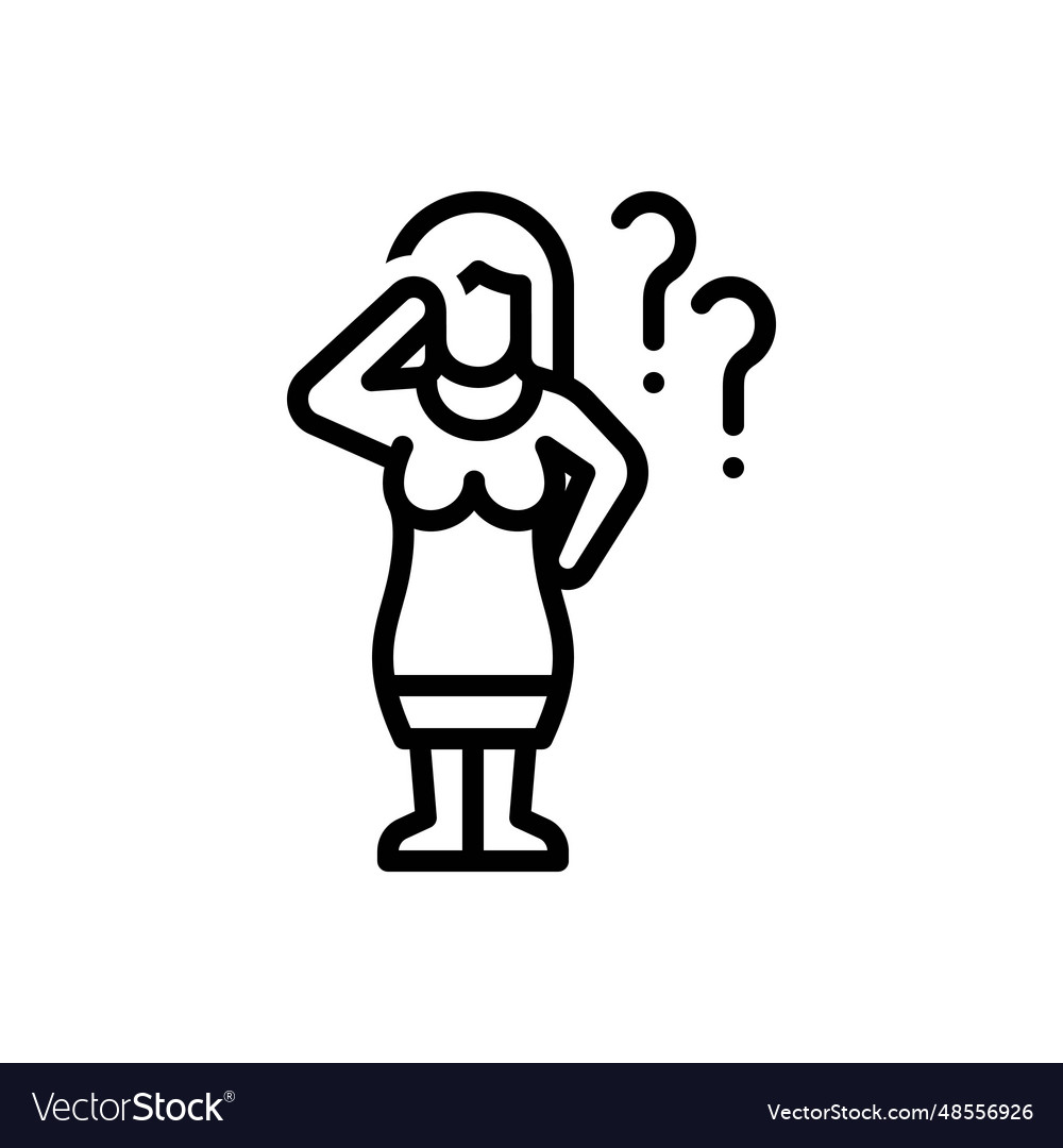 Forget Royalty Free Vector Image - VectorStock