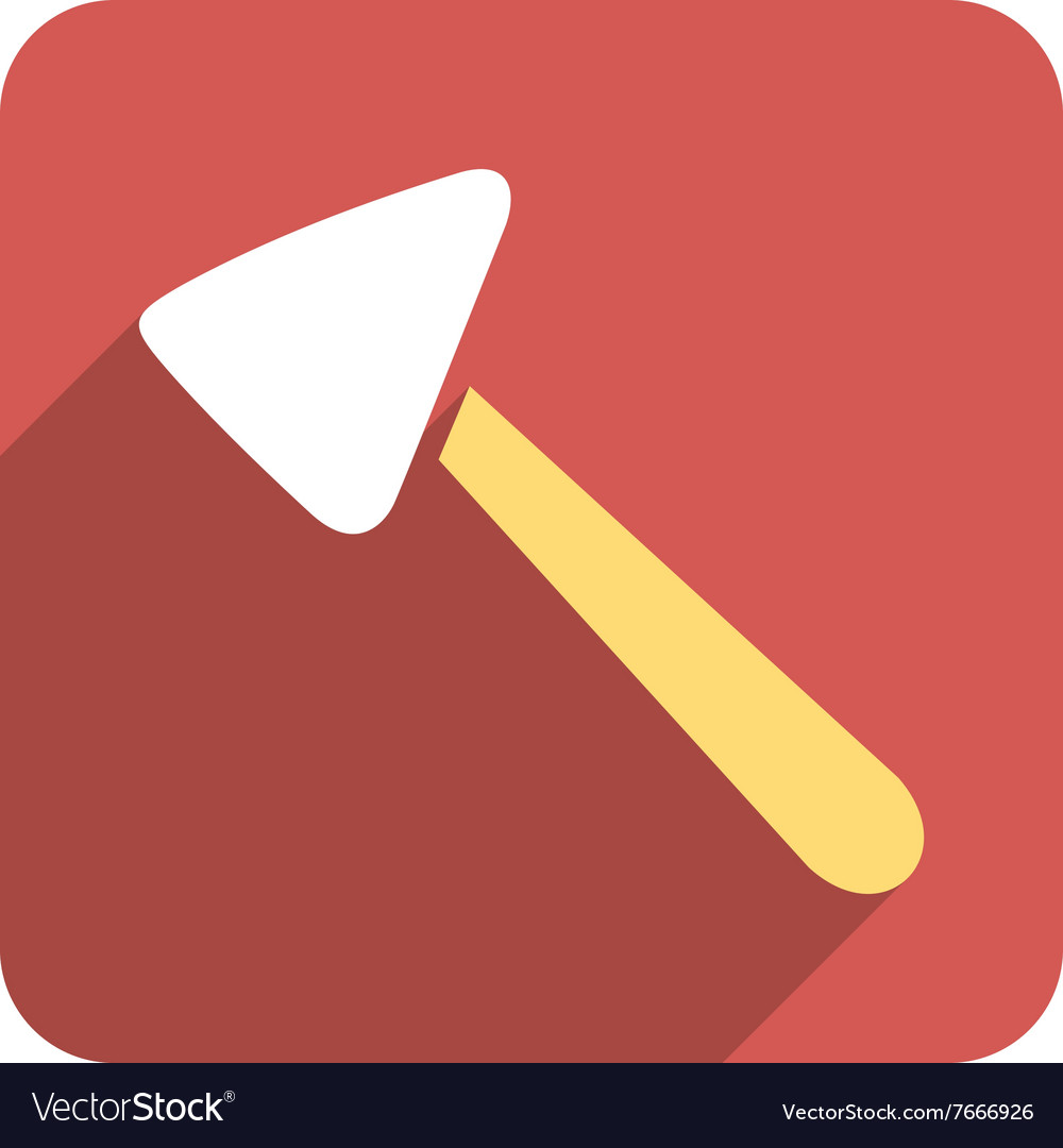 Neurologist hammer flat rounded square icon Vector Image Neurologist hammer flat rounded square icon Vector Image