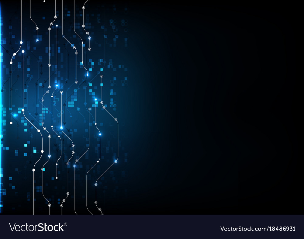 Abstract background technology communication data Vector Image