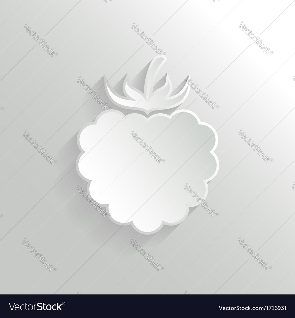 Raspberry icon Royalty Free Vector Image - VectorStock