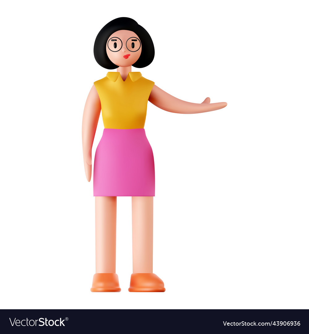 3d render human Royalty Free Vector Image - VectorStock