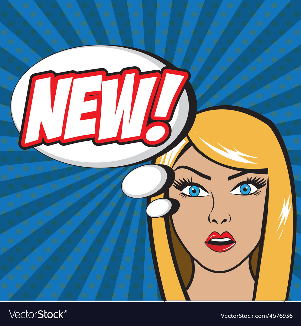 Comic design Royalty Free Vector Image - VectorStock