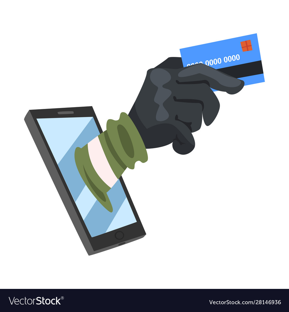 Data theft hacker wearing gloves breaking into Vector Image Data theft hacker wearing gloves breaking into Vector Image