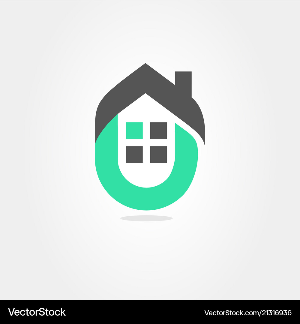 Icon house Royalty Free Vector Image - VectorStock