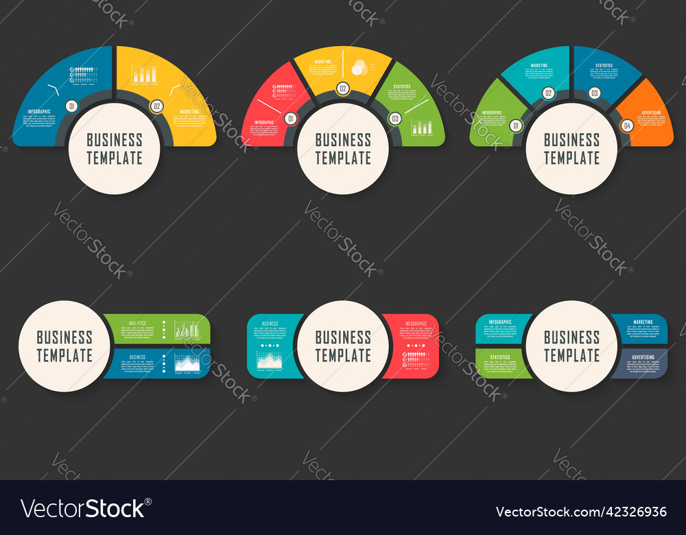 Infographic timeline template for chart diagram Vector Image