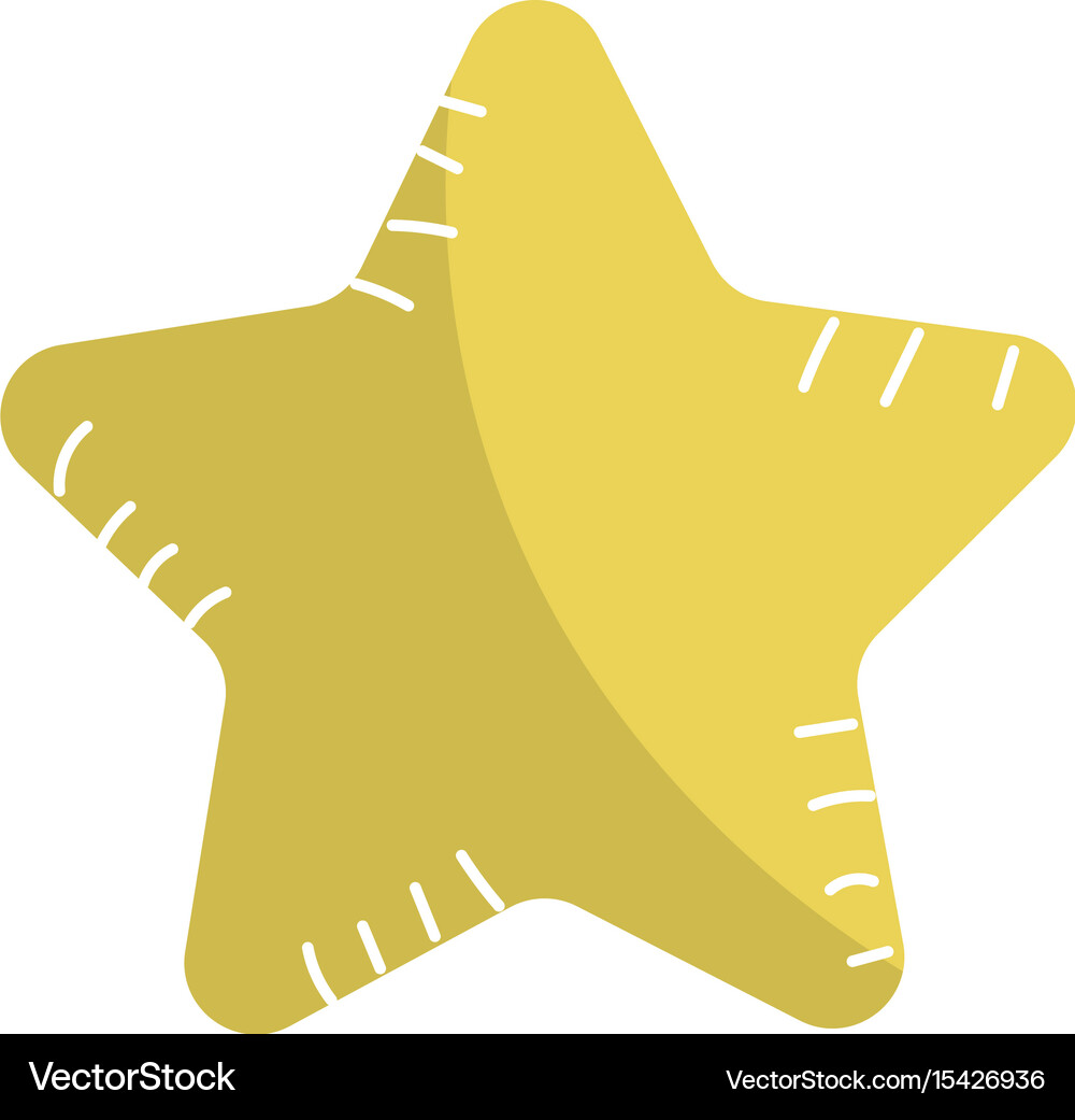 Shiny star in the sky art Royalty Free Vector Image
