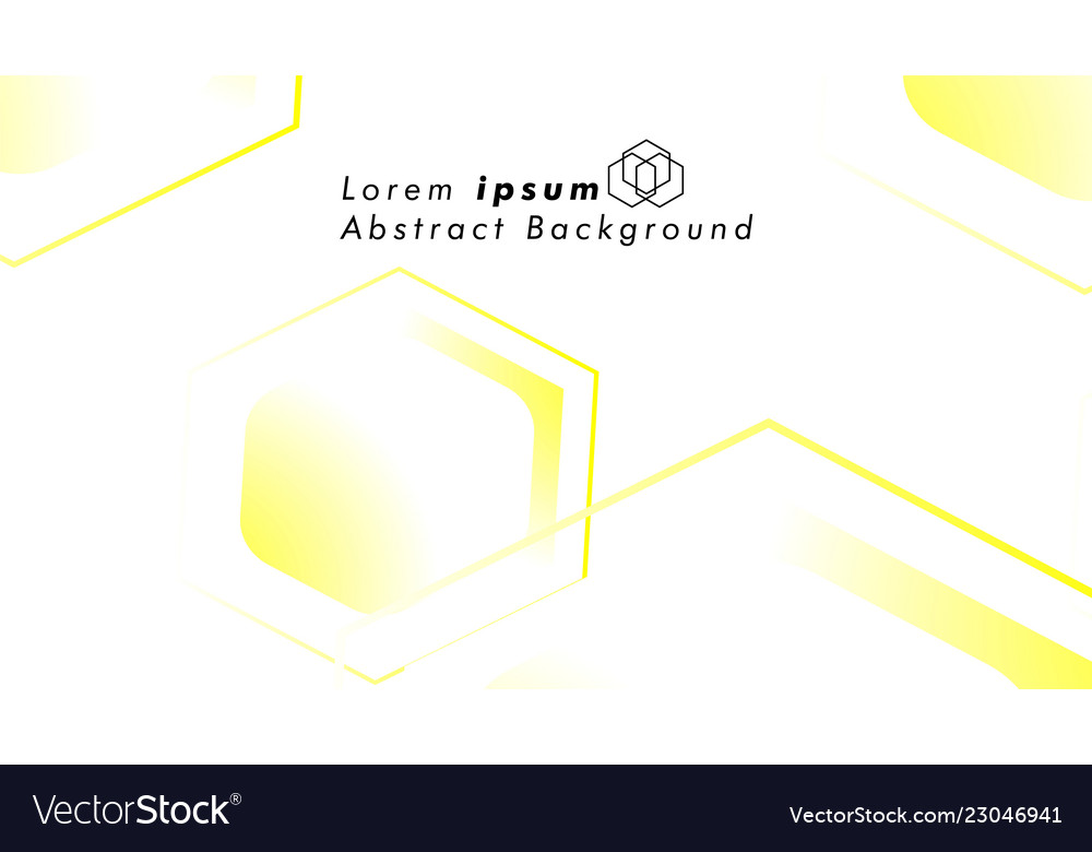 Abstract background concepts of hexagon shapes Vector Image