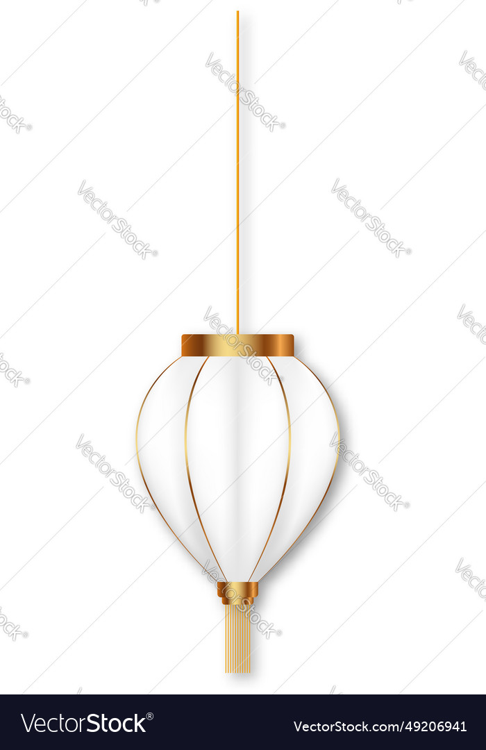 Chinese lunar new year lantern Royalty Free Vector Image