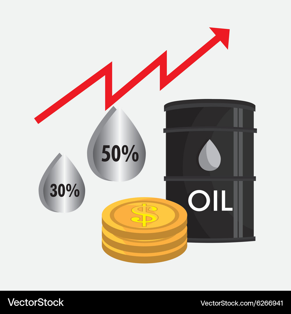 Fuel prices economy design Royalty Free Vector Image