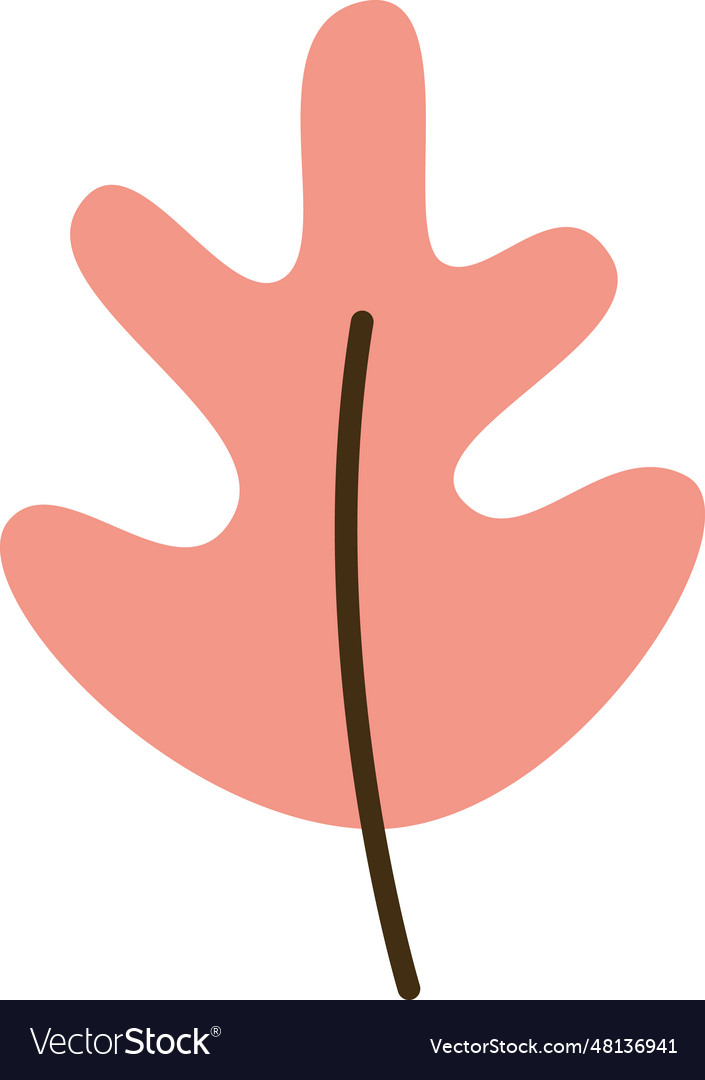 Tree leaf icon Royalty Free Vector Image - VectorStock