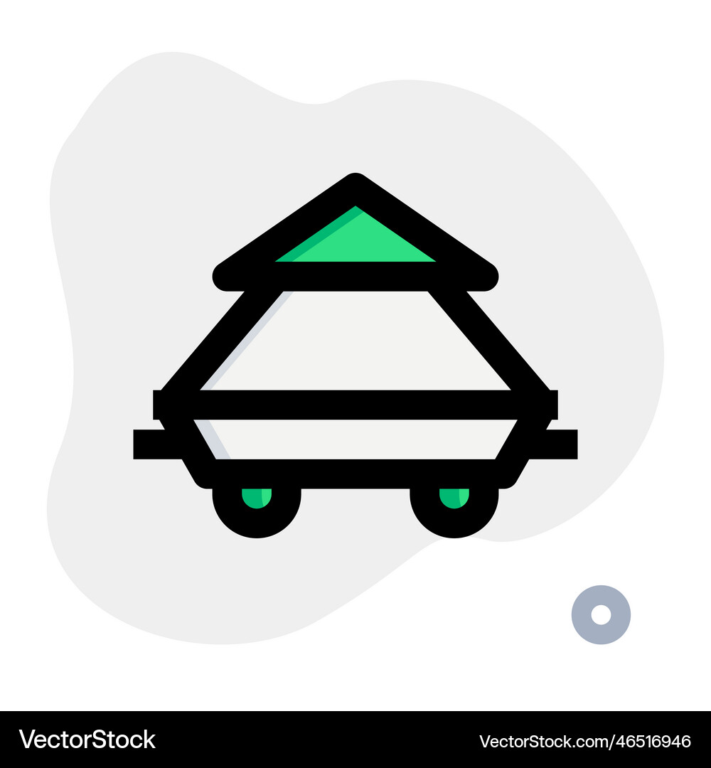 Battle tank equipped with powerful engine Vector Image