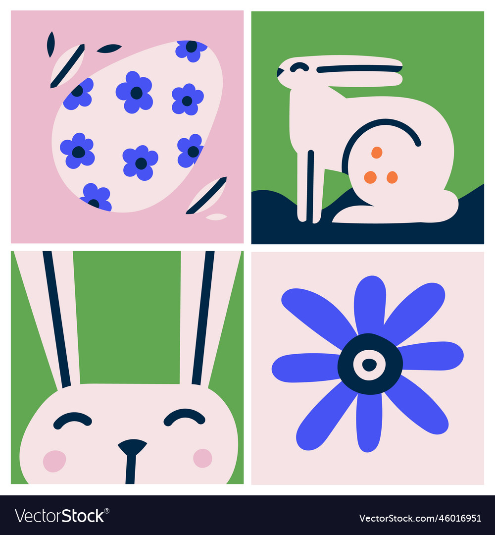 Happy easter concept Royalty Free Vector Image