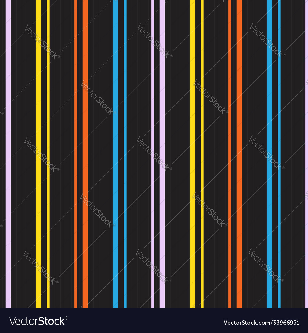 Rainbow stripe seamless pattern background Vector Image