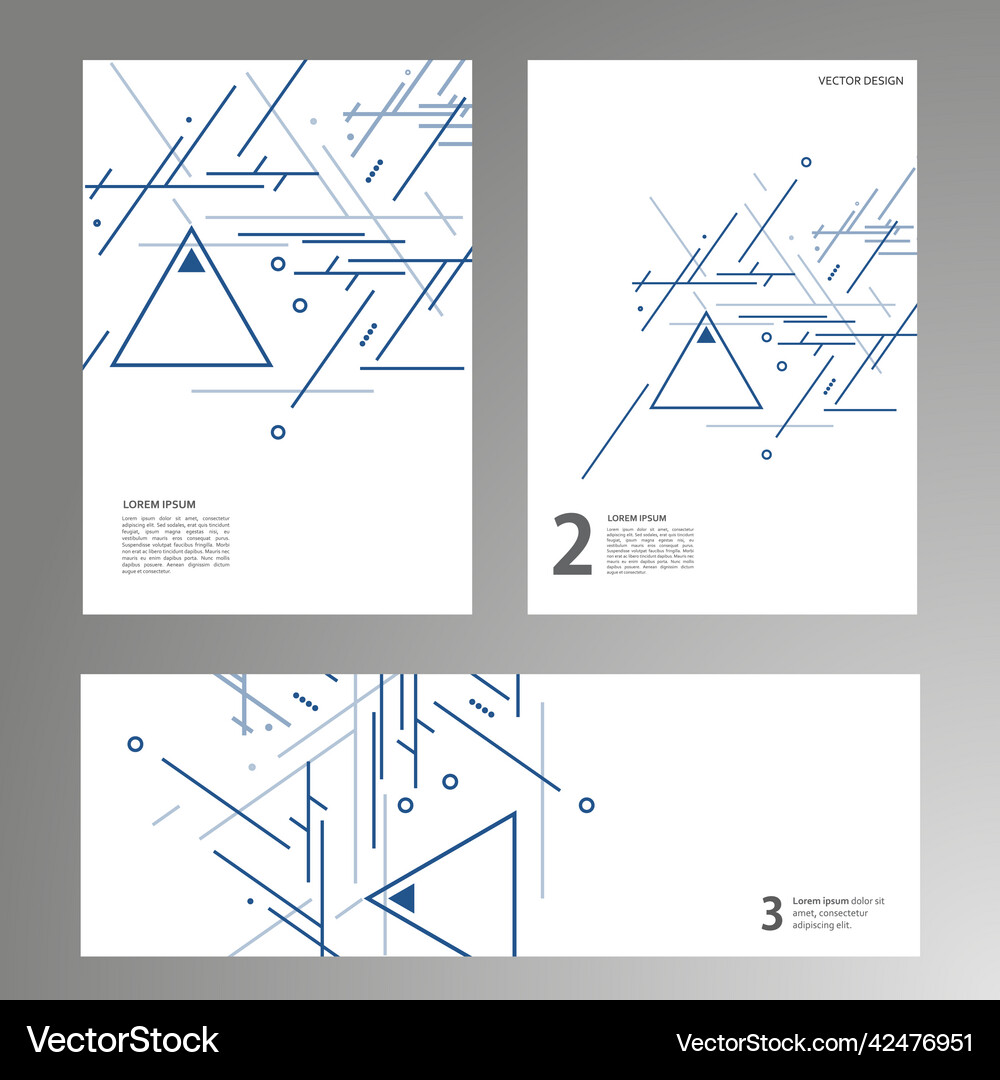Triangle abstract background geometric Royalty Free Vector