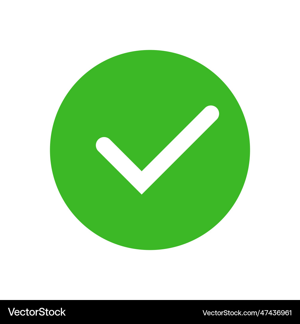 Decision making icons for yes and no voting Vector Image