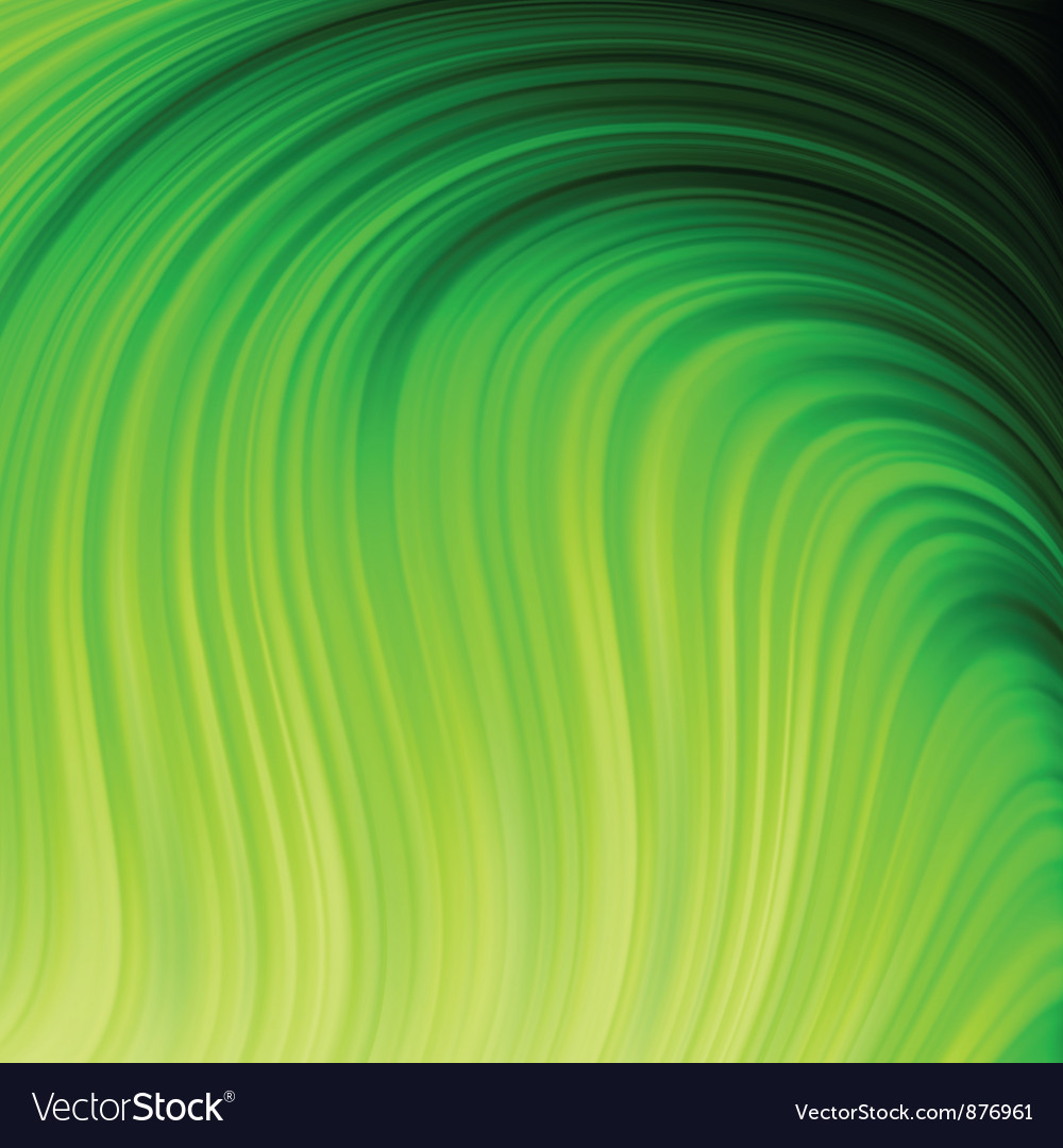 Green abstract composition Royalty Free Vector Image