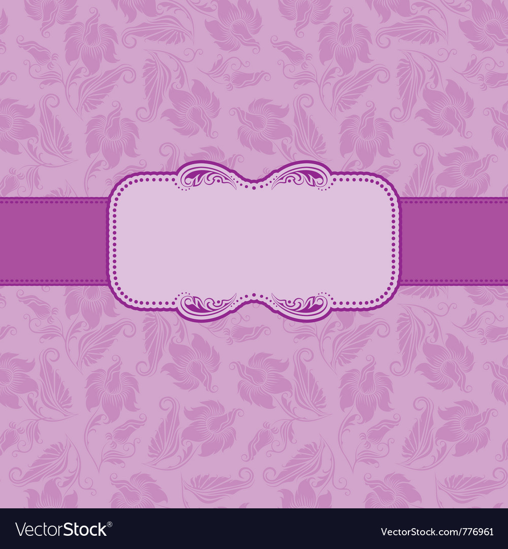 Template frame design Royalty Free Vector Image