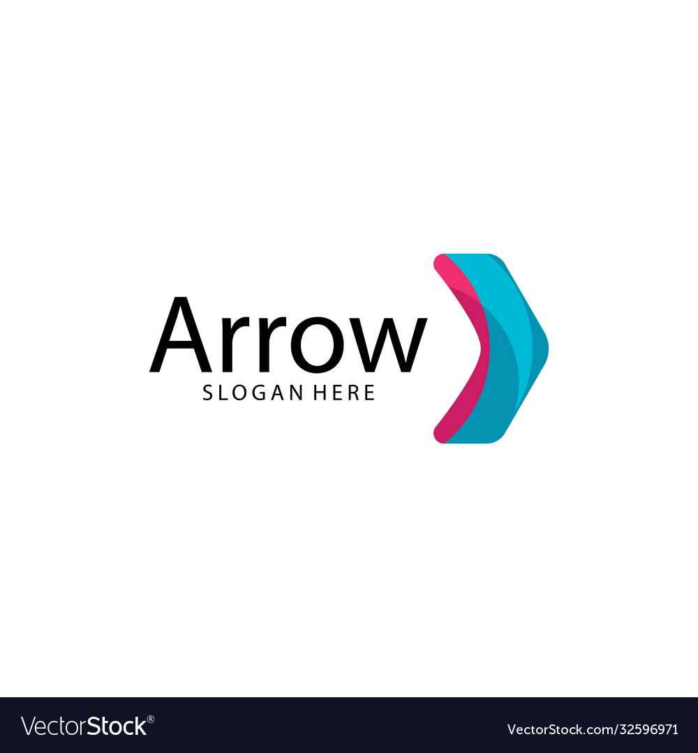 Arrow logo Royalty Free Vector Image - VectorStock