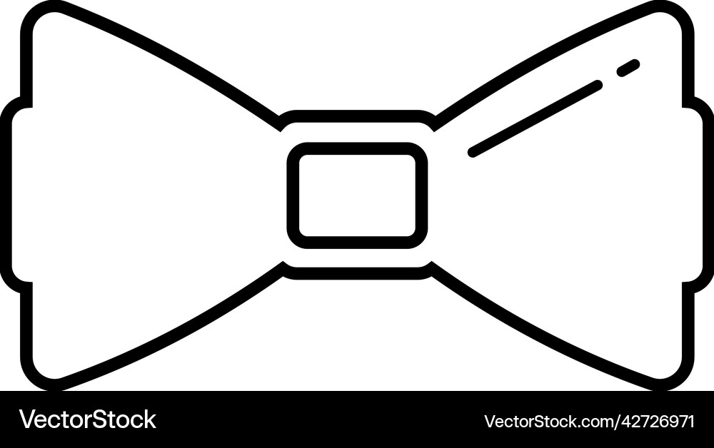 Bow icon Royalty Free Vector Image - VectorStock