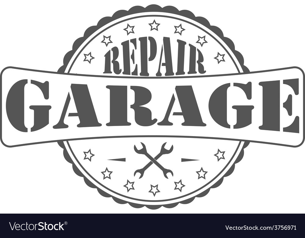Garage Royalty Free Vector Image - VectorStock