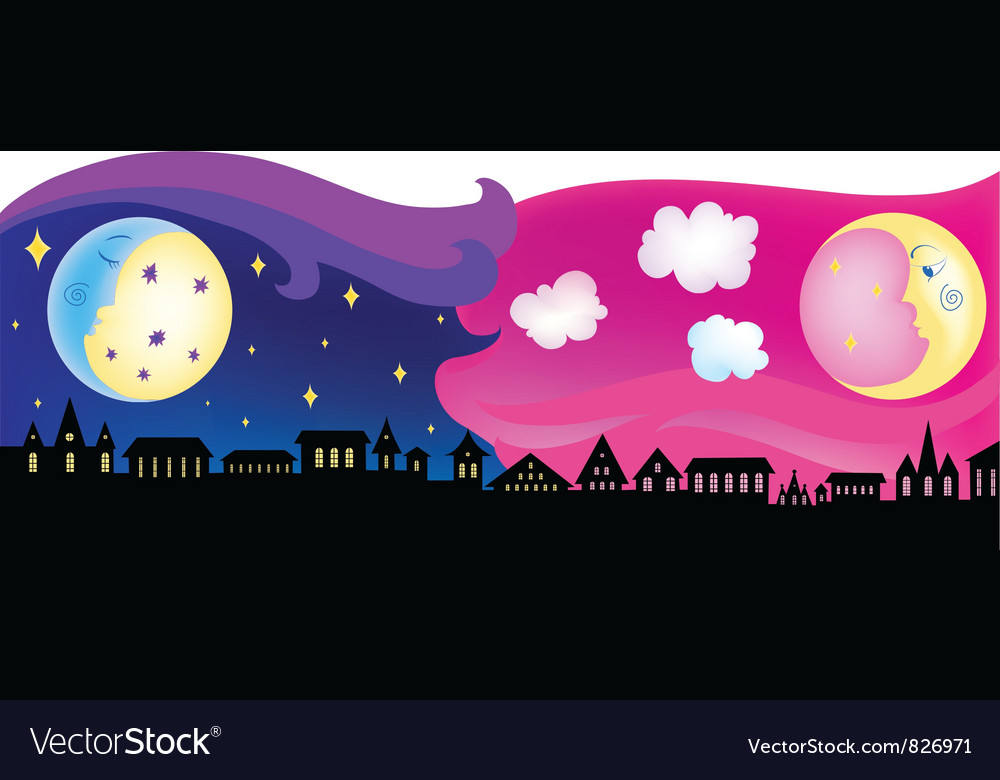 Moon Royalty Free Vector Image - VectorStock