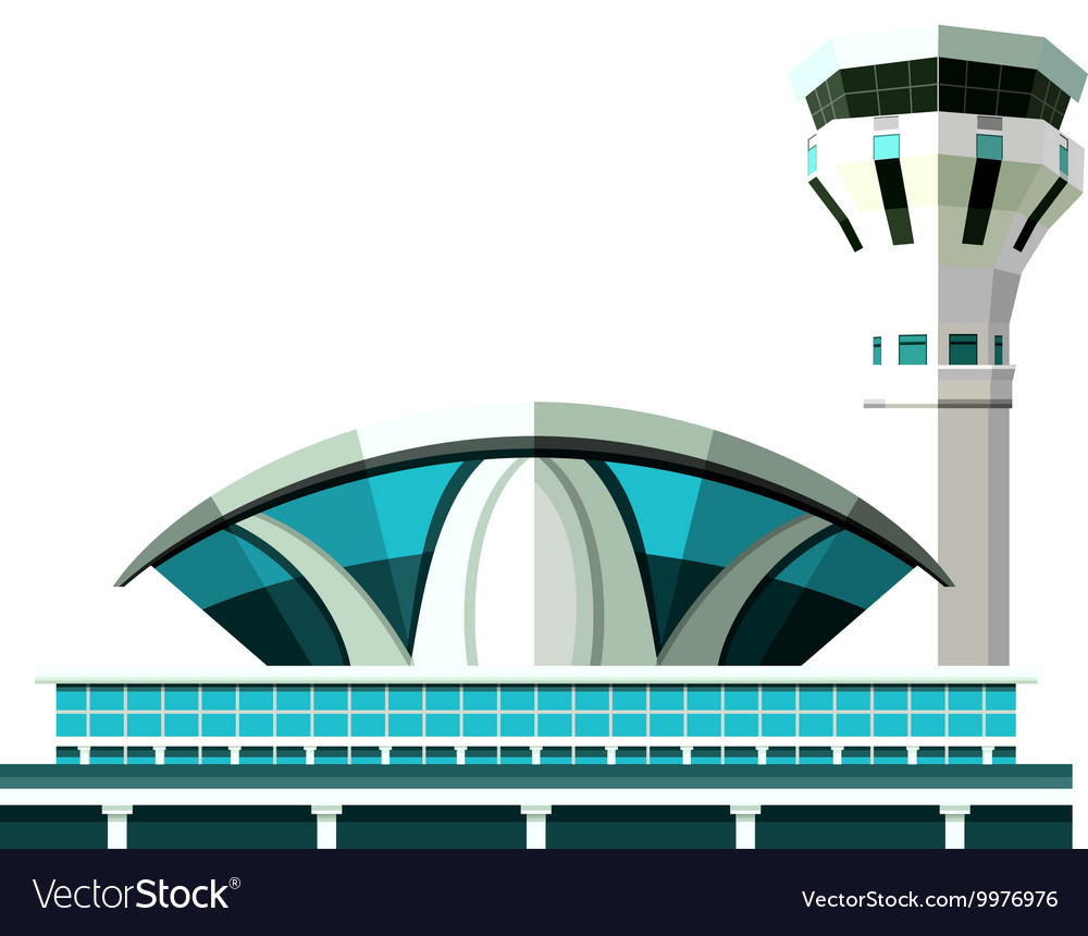 Emblem airport Royalty Free Vector Image - VectorStock